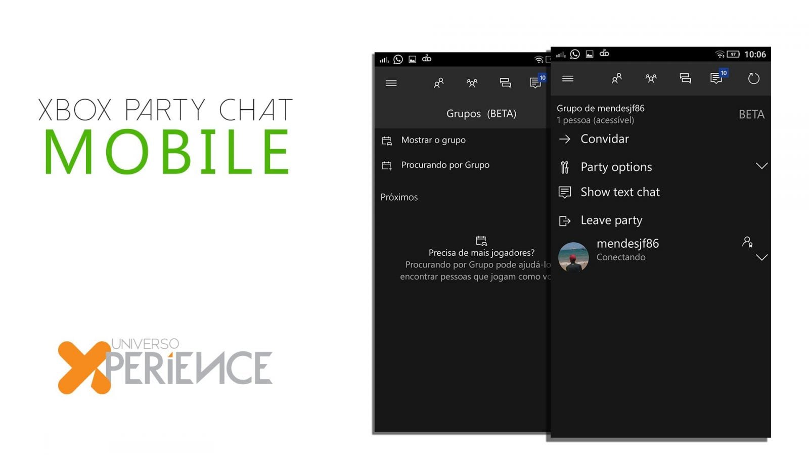 Xbox | Xbox Party Chat mobile já é uma realidade | Central Xbox Xbox | Xbox Party Chat mobile já é uma realidade | Central Xbox