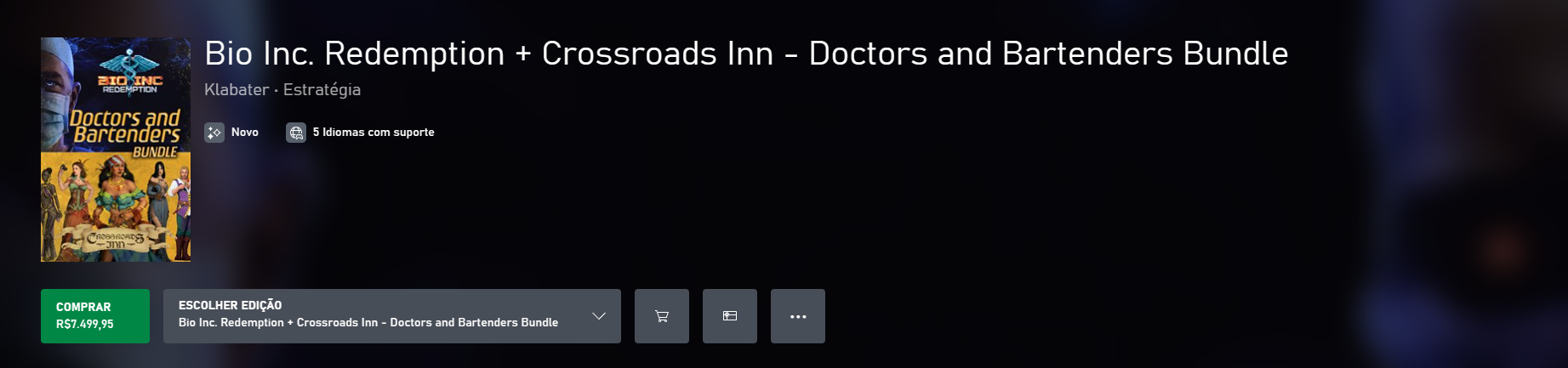 Bug? Bundle com dois jogos custa quase oito mil reais | Central Xbox