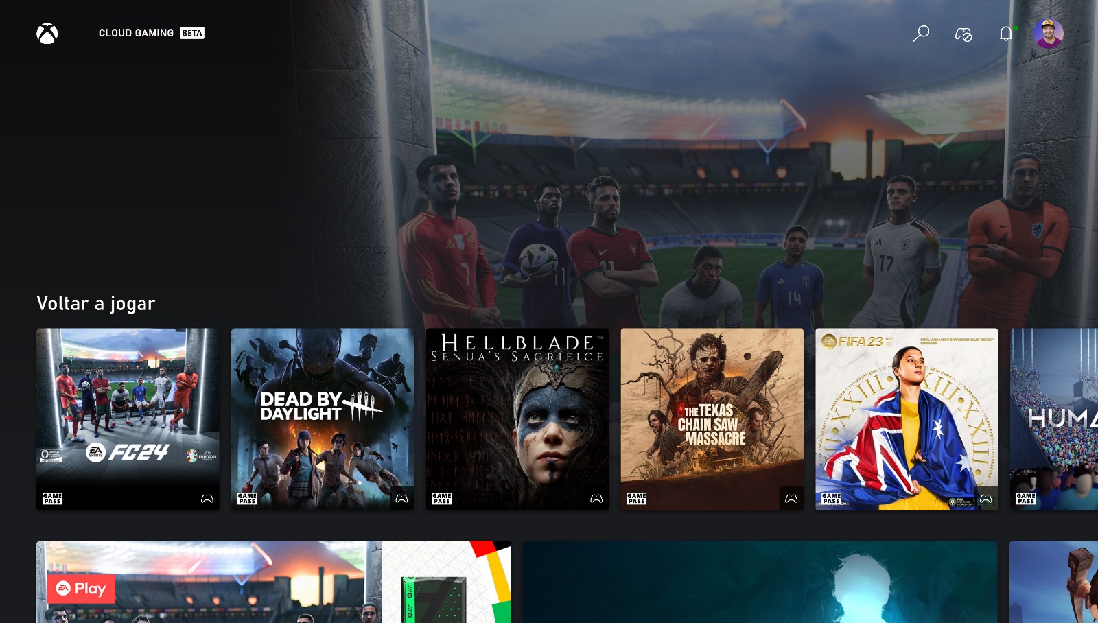 Finalmente! Nova dashboard do xCloud já está disponível para todos | Central Xbox