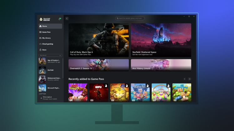 Xbox lançará uma nova interface para seu aplicativo no PC | Central Xbox Xbox lançará uma nova interface para seu aplicativo no PC | Central Xbox