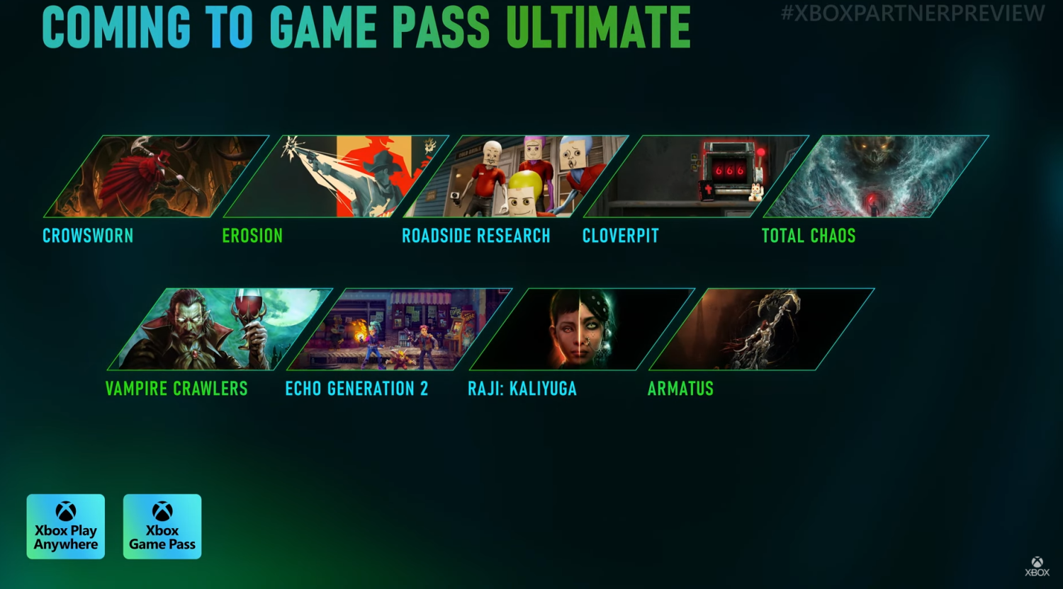 Nove jogos foram confirmados no Game Pass Ultimate no último Xbox ...